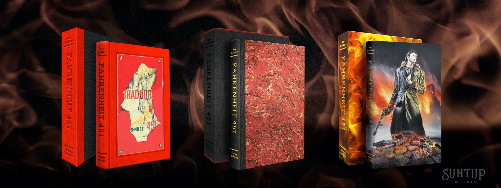 Announcing: Fahrenheit 451 by Ray Bradbury - Suntup Editions