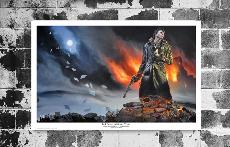 Fahrenheit 451 Dust Jacket Revealed - Suntup Editions