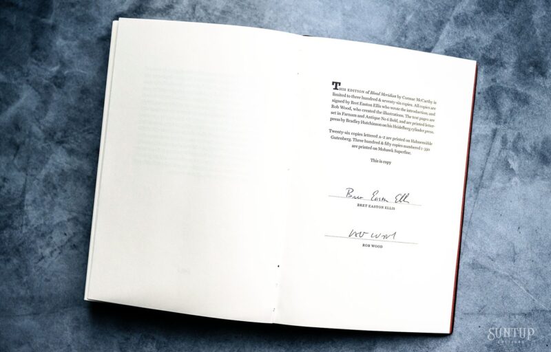 Blood Meridian Photo Gallery - Suntup Editions