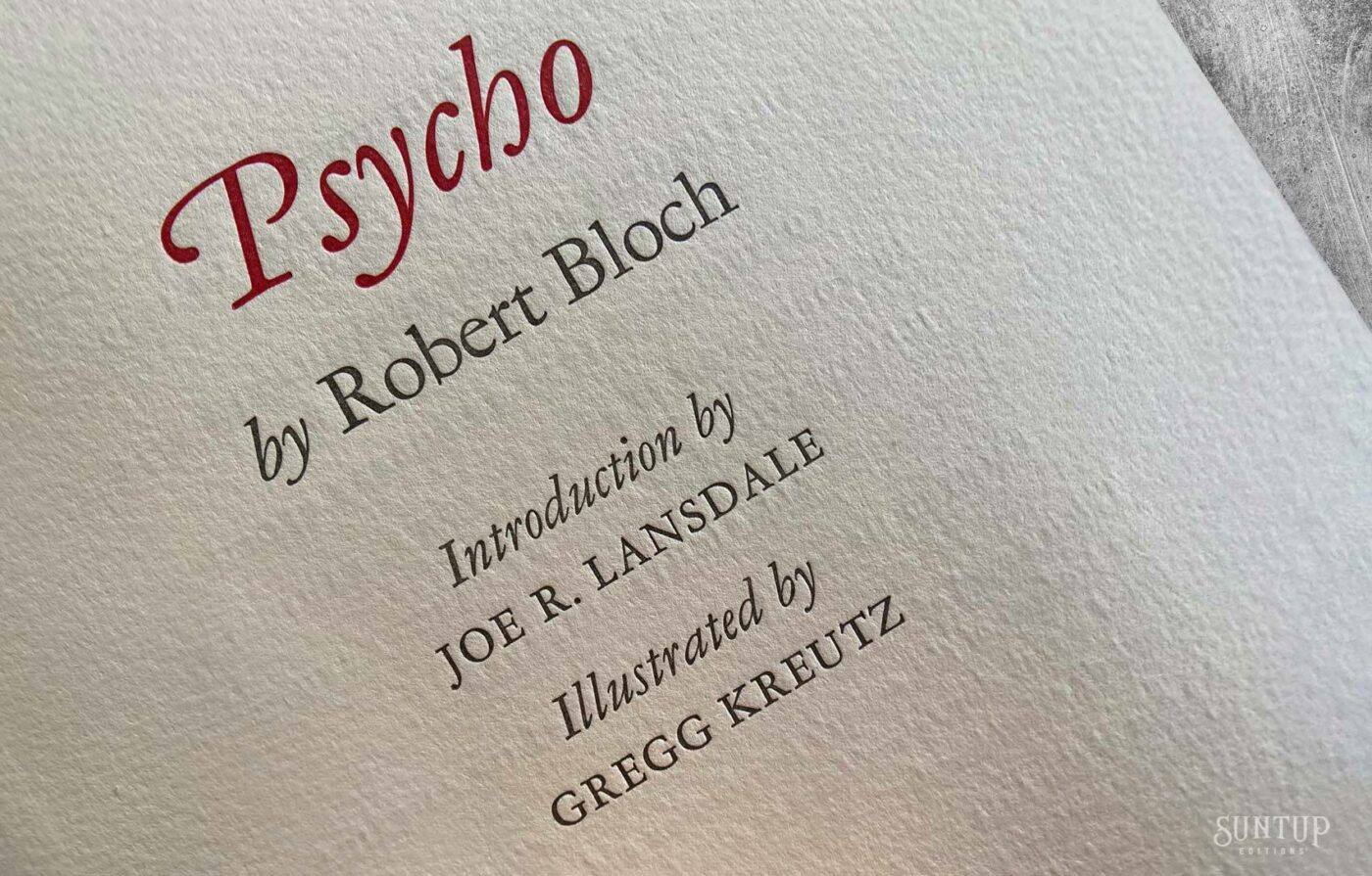 Psycho Photo Gallery - Suntup Editions