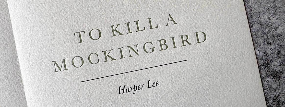 To Kill a Mockingbird by Harper Lee - Suntup Editions