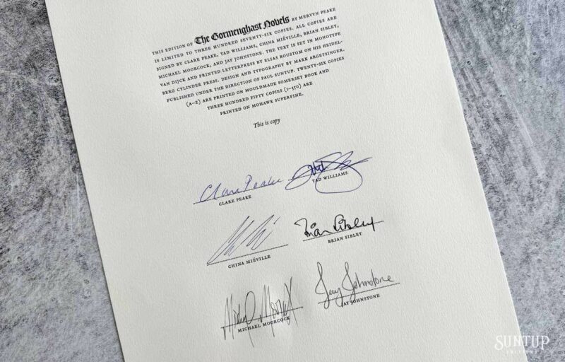 The Gormenghast Novels by Mervyn Peake - Suntup Editions